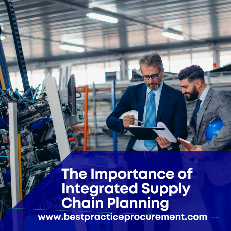 Integrated Supply Chain Planning – Best Practice Procurement